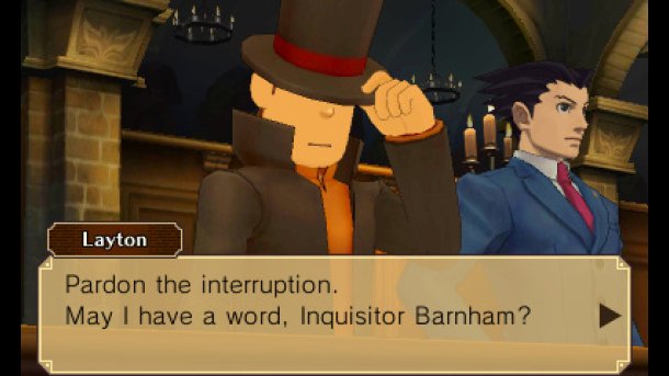 Professor Layton vs. Phoenix Wright: Ace Attorney (3DS) :: Games :: Reviews :: Paste